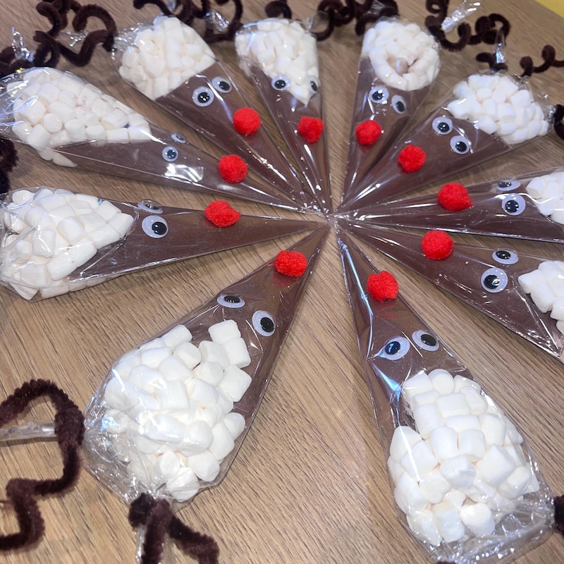 Hot Chocolate Cones Reindeer - Etsy UK