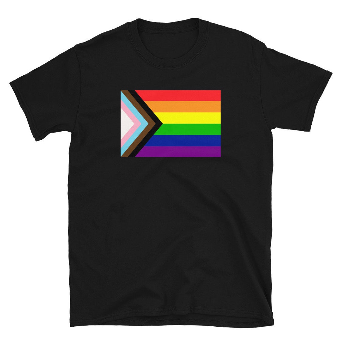 LGBT Social Justice Pride Rainbow Flag Unisex T-shirt - Progressive - Etsy
