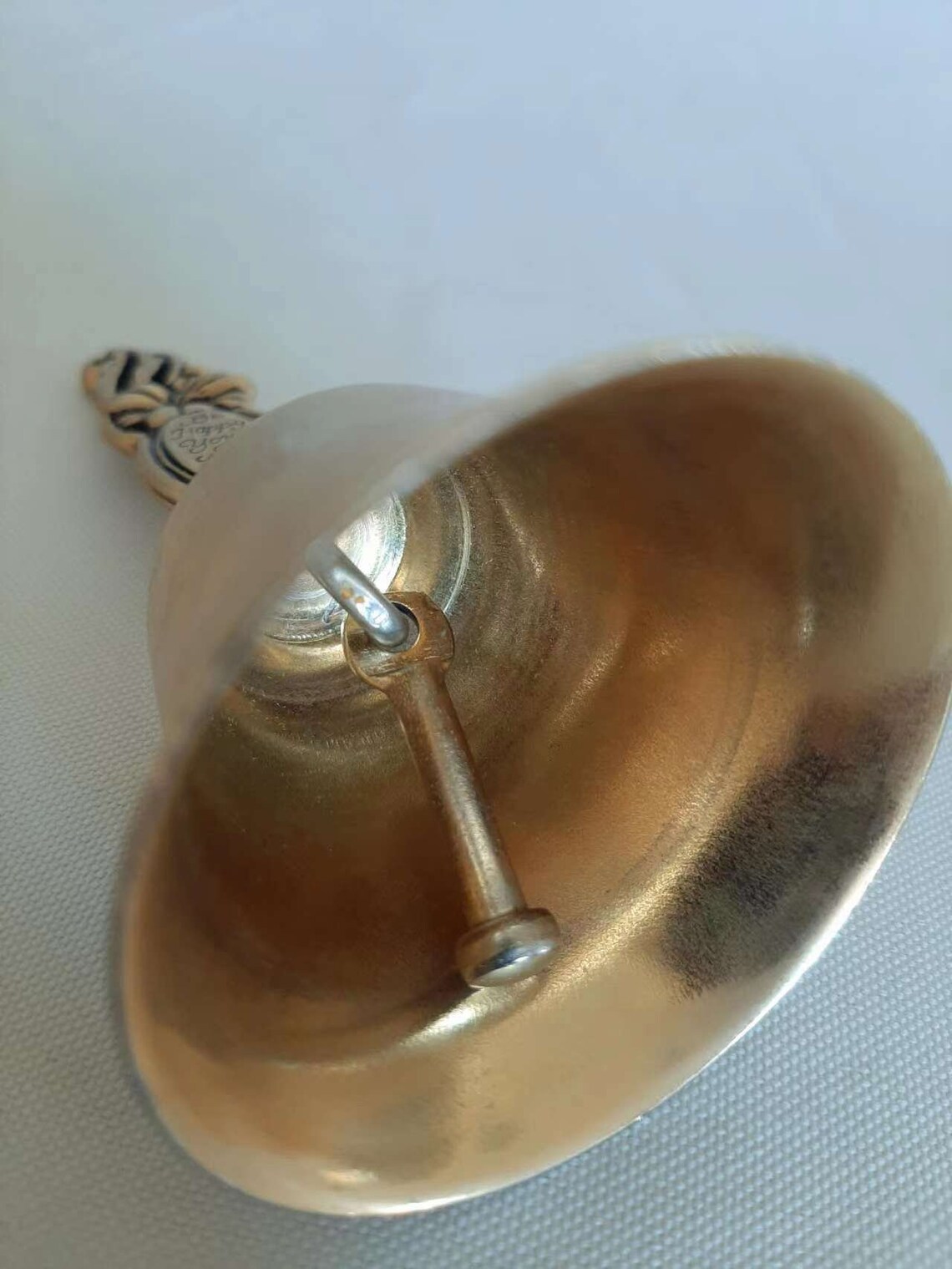 Art Collection Copper Rocking Bell - Etsy