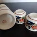 九谷 Jiu Gu Exquisite White Set Wine Bottle With Two Matching - Etsy