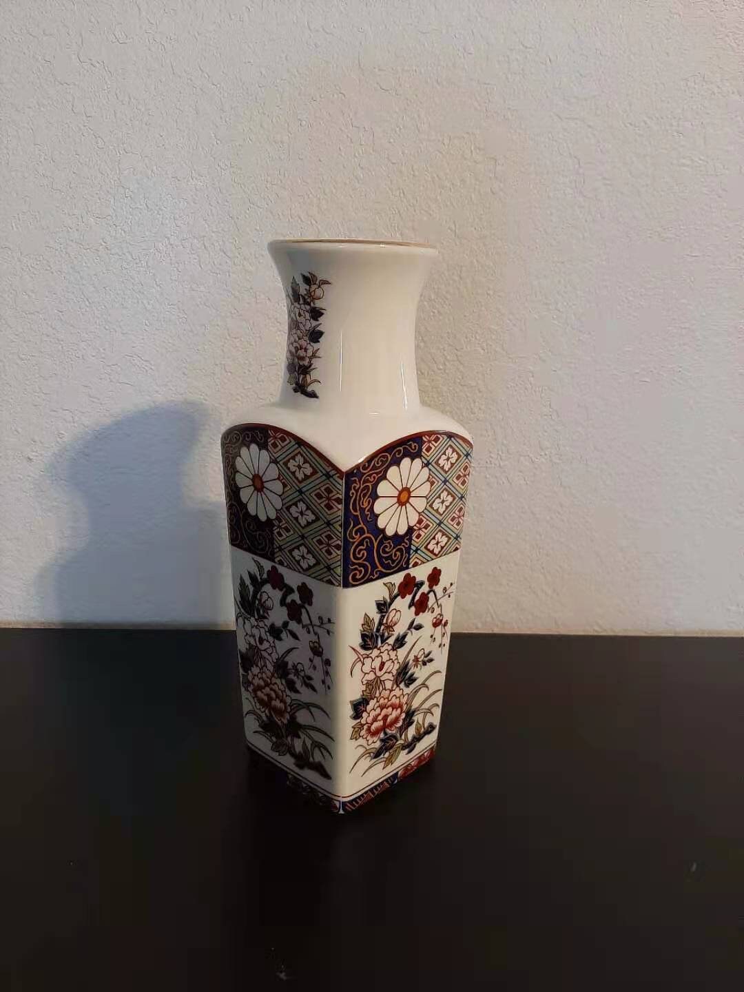 Beautiful Peony Wintersweet Imari Ware Vase Made in Japan - Etsy
