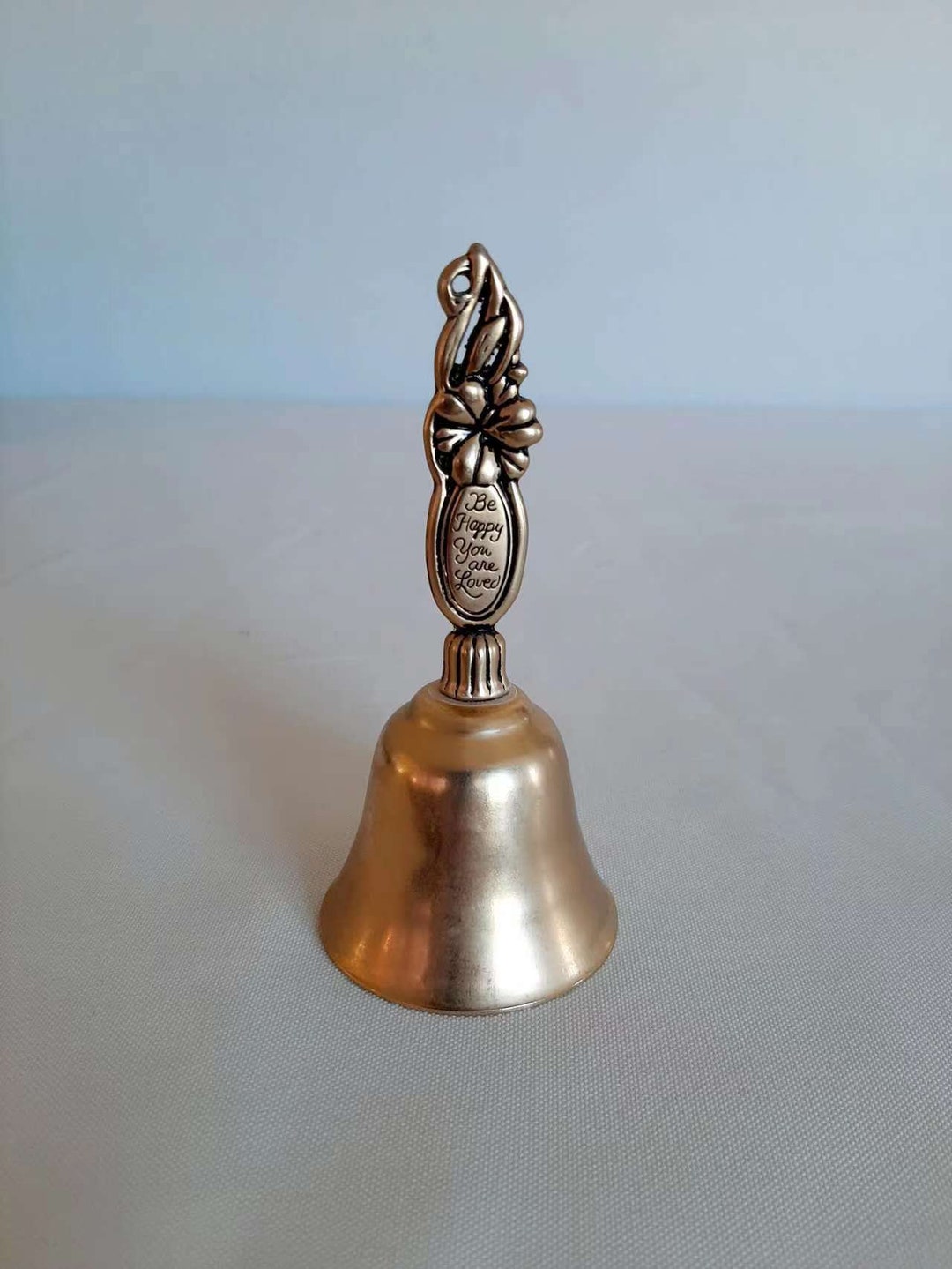 Art Collection Copper Rocking Bell - Etsy