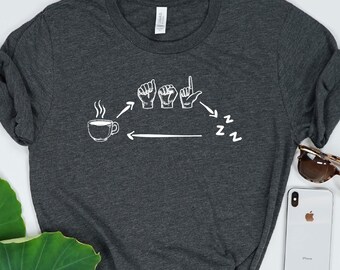 Funny ASL Shirt American Sign Language Shirt Gift unisex - Etsy