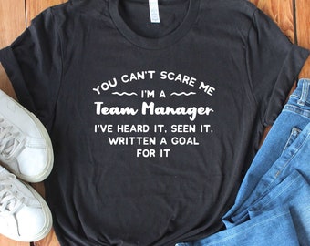 Manager Shirt Manager Gift Funny Manager Best Manager - Etsy