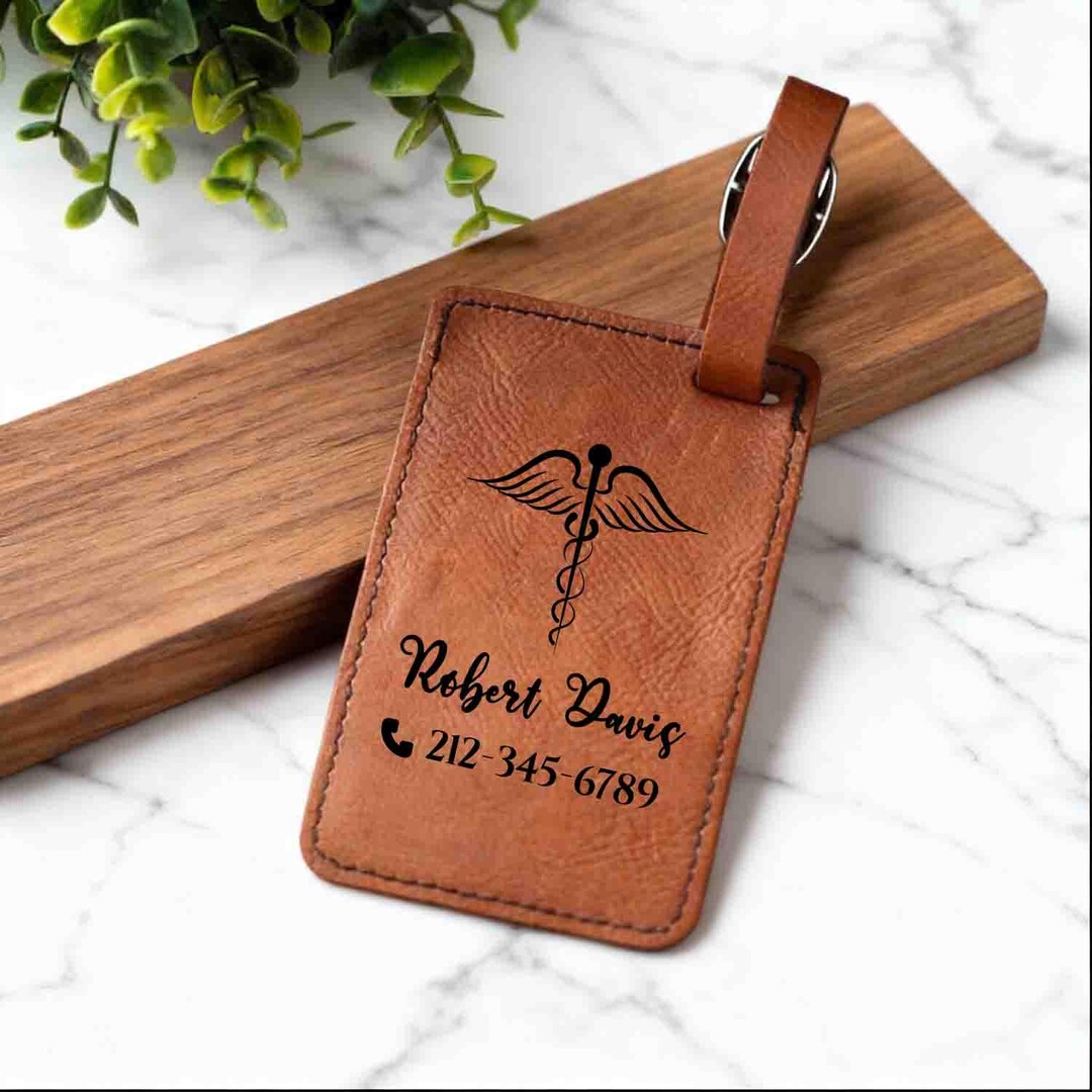 Personalized Luggage Tag for Registered Nurse, Doctor, and Medical ...