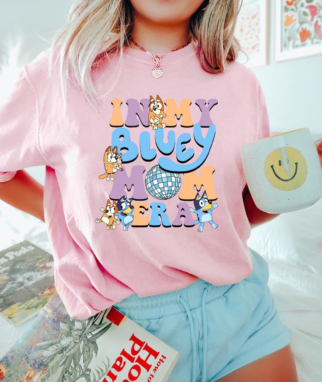 In meiner Bluey Mom Era PNG, Ostern Bluey PNG, Coole Mutter PNG ...