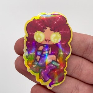 Raven and Starfire Best Friends Sticker Set! // Kawaii, Aesthetic ...