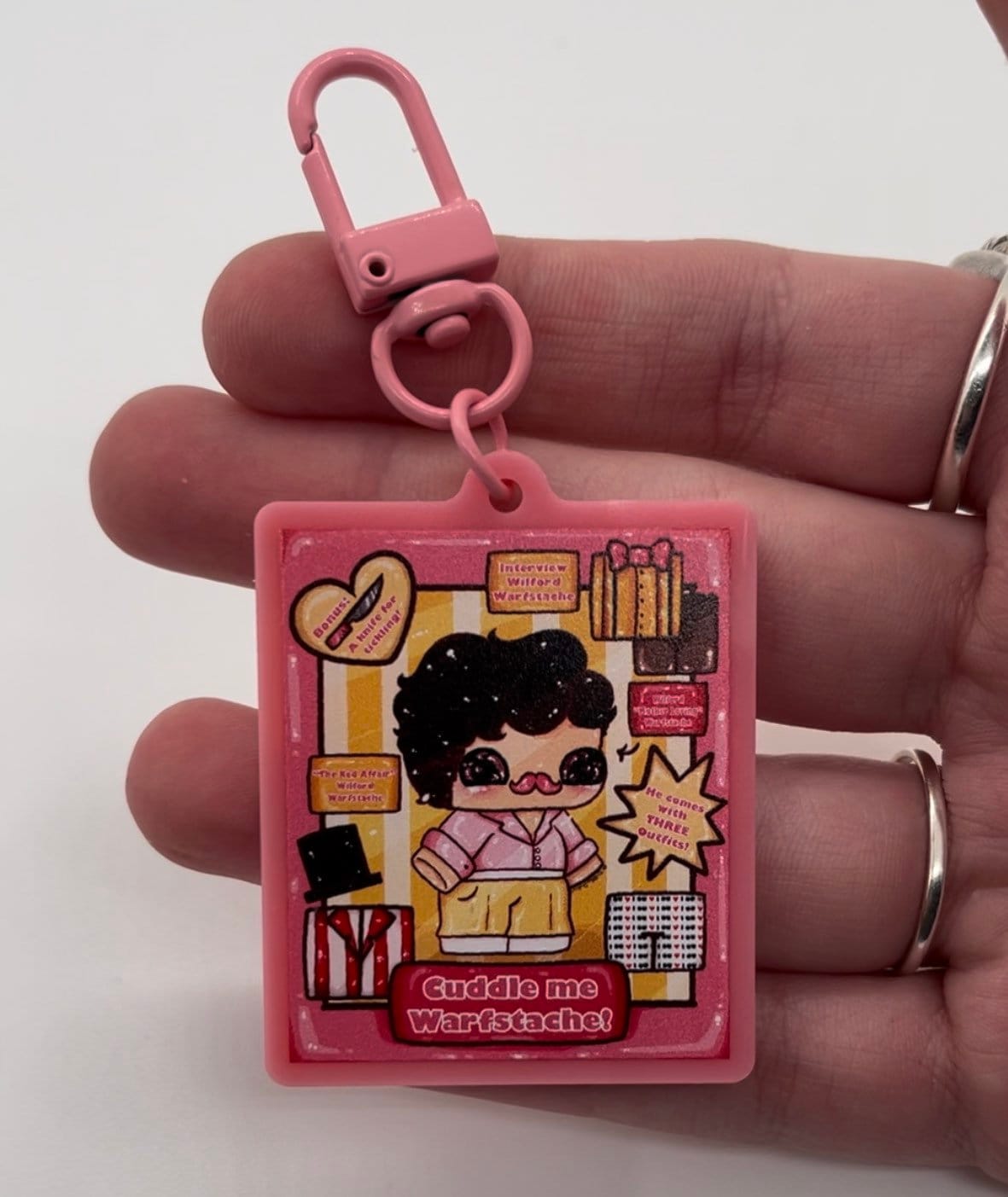 Warfstache Wallpaper