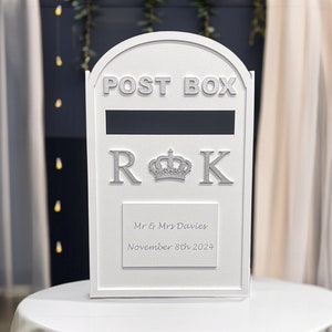 wedding post box template