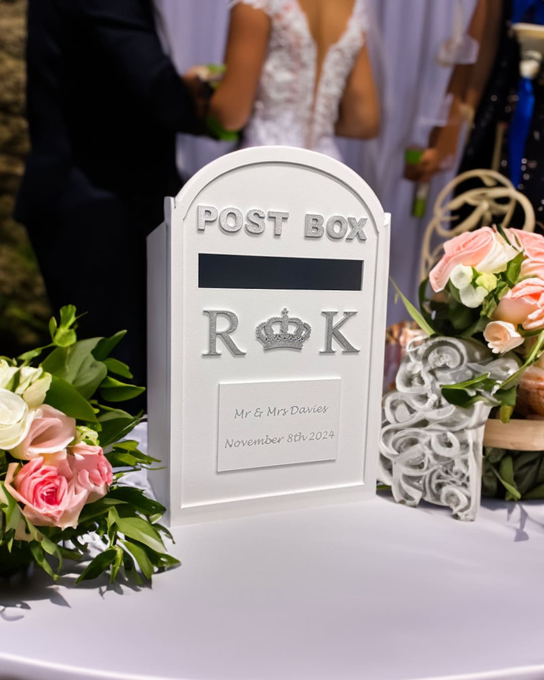 PERSONALISED Wedding Postbox Mdf Wedding Card Post Box - Etsy UK