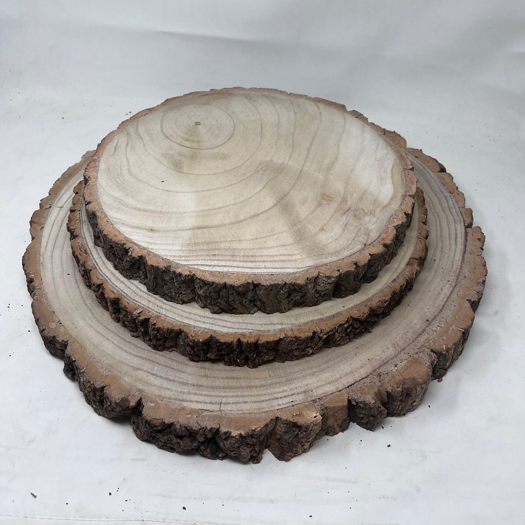Log Slice Cake Stand, Wedding, Birthday, Engagement, Anniversary - Etsy