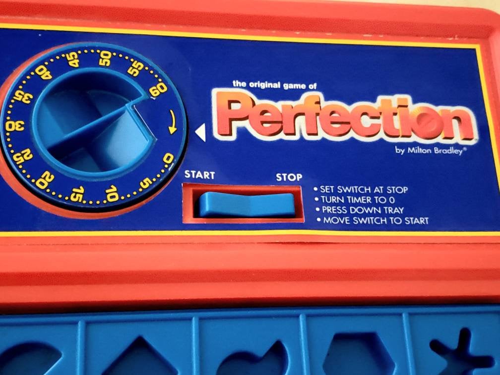 PERFECTION Game Vintage Perfection Game/no Batteries - Etsy