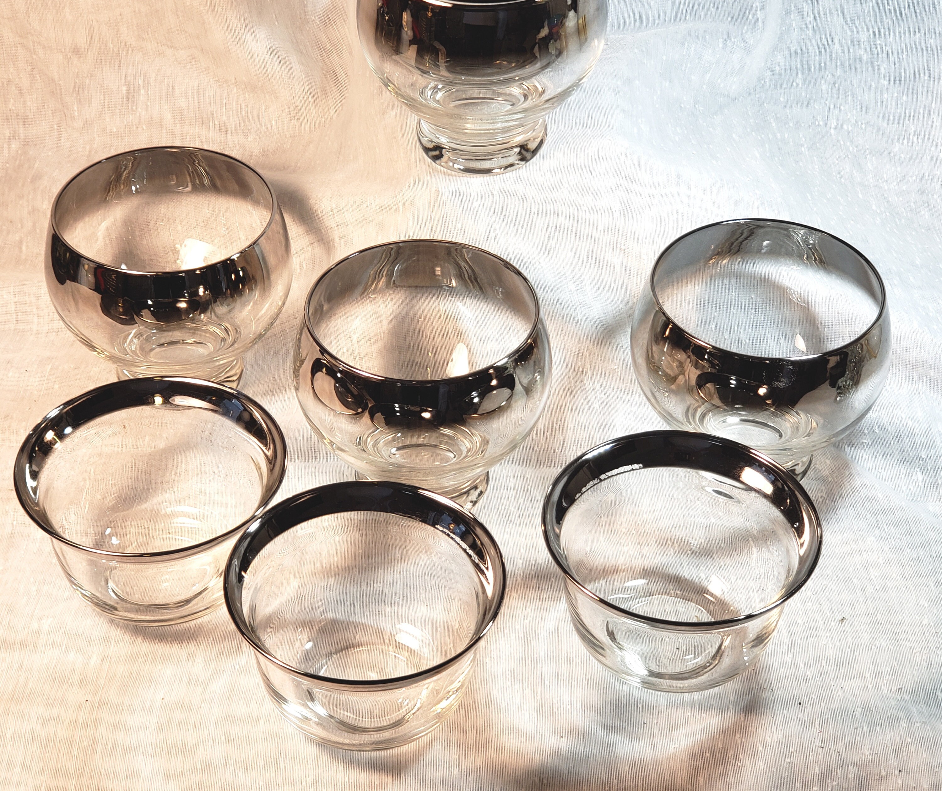 Queens Lusterware Shrimp Cocktail/caviar Set Designer Dorothy - Etsy