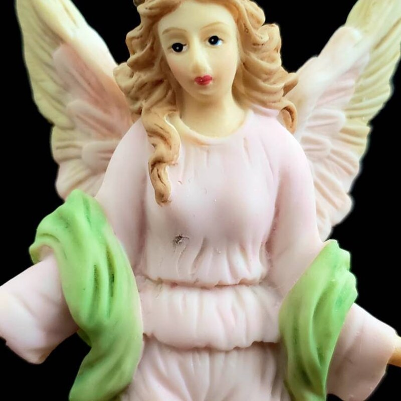 Painted Angel Statues - Etsy