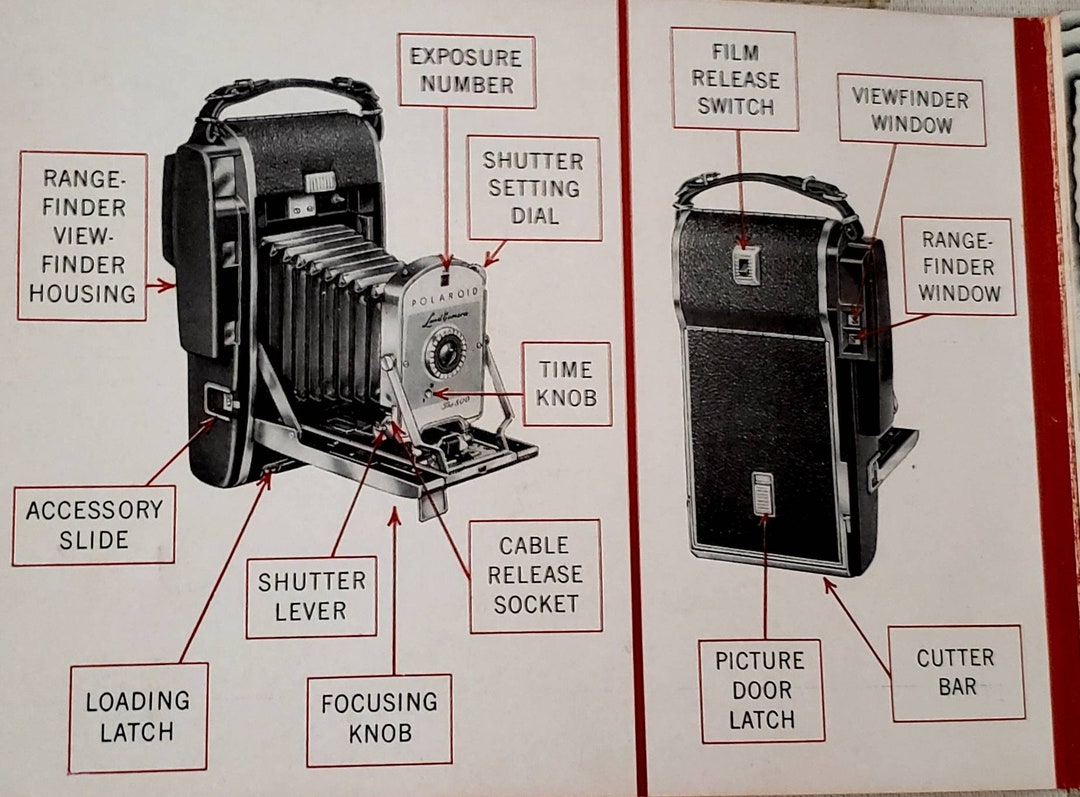 Vintage Polaroid Land Camera 150 Presentation Set With Flash Bulbs P25 ...