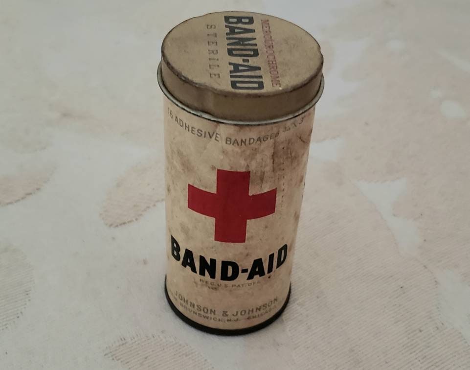 Vintage Band Aid Box