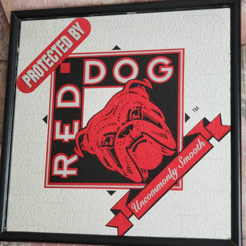 Red Dog Beer - Etsy