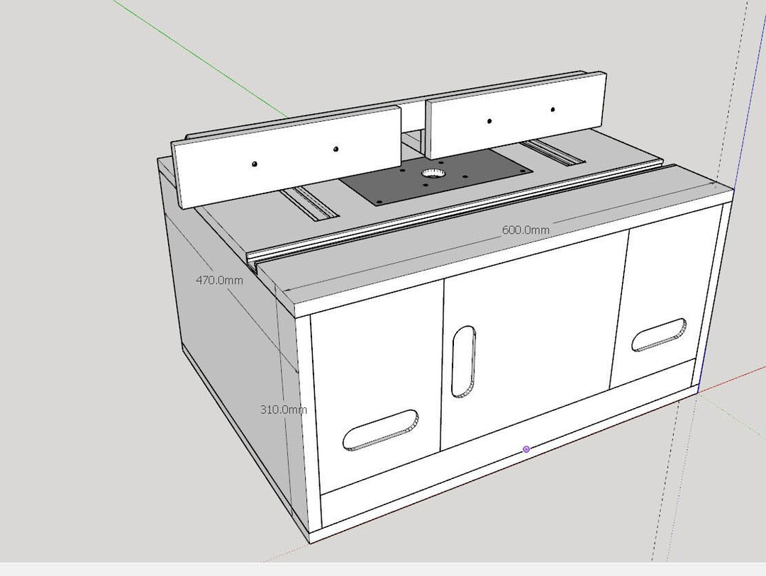 Inverted Router Table - Etsy