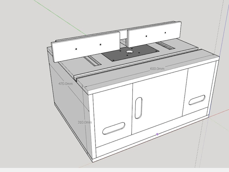 Inverted Router Table - Etsy