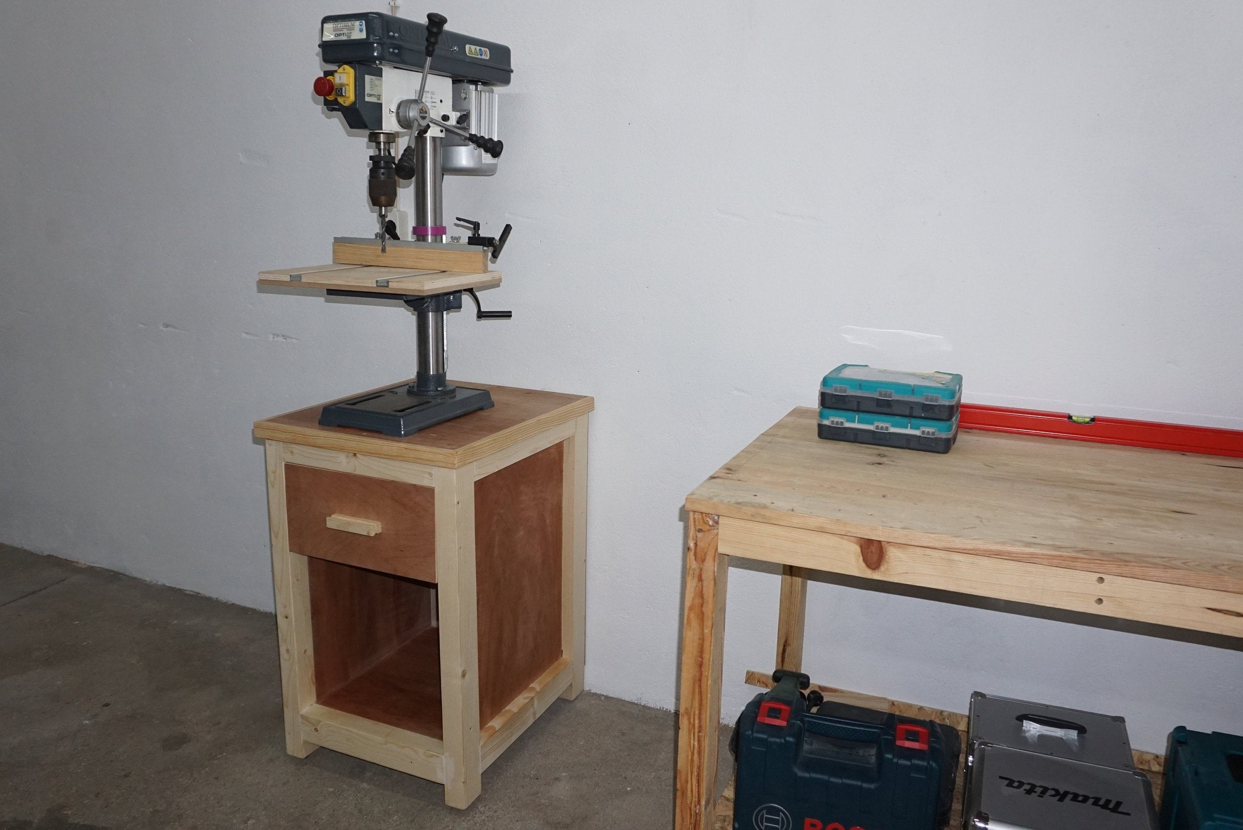 Plans and Measures Table for Bench Drill - Etsy