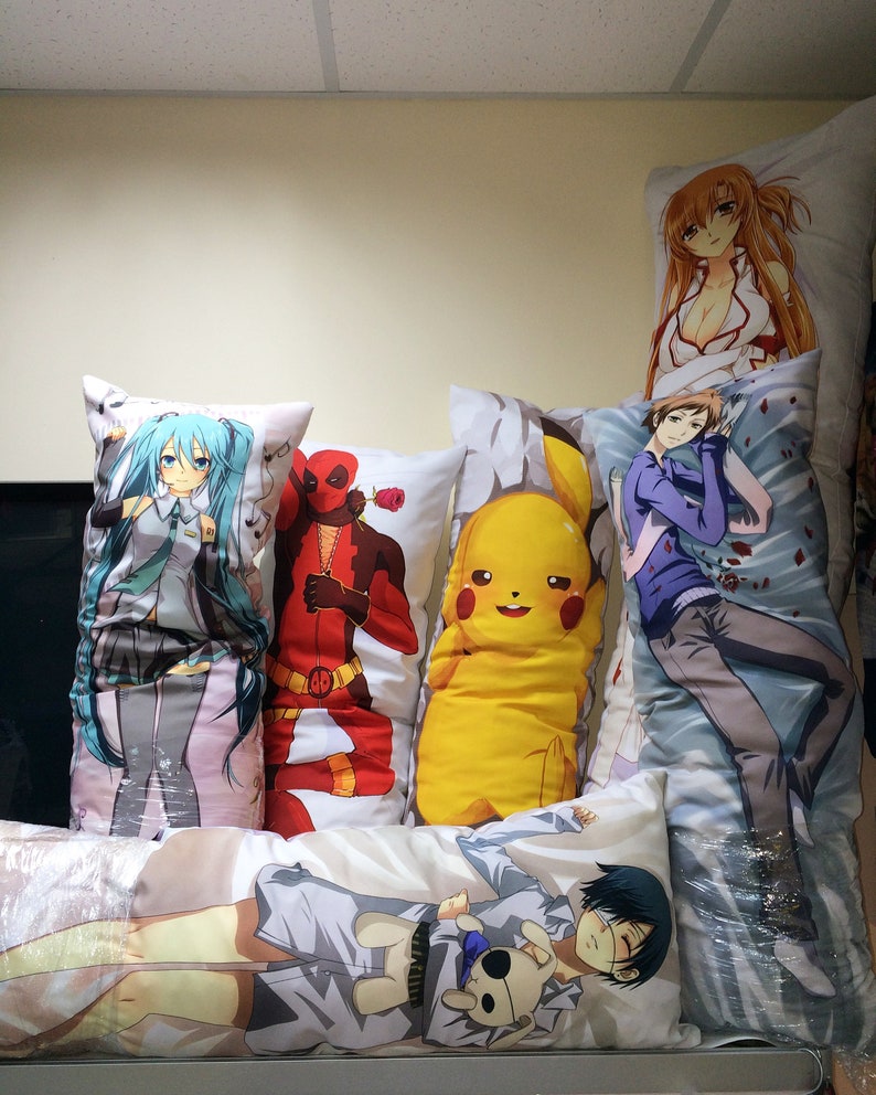 Dakimakura Custom/Commission Character Two sided printed art | Etsy