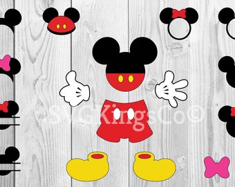 Mickey mouse svg | Etsy