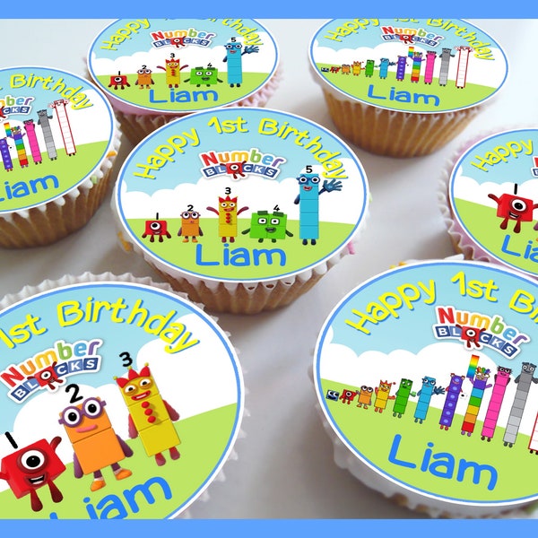 Numberblocks Party - Etsy UK