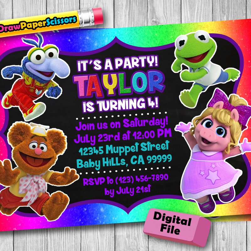 Muppet Babies Birthday - Etsy