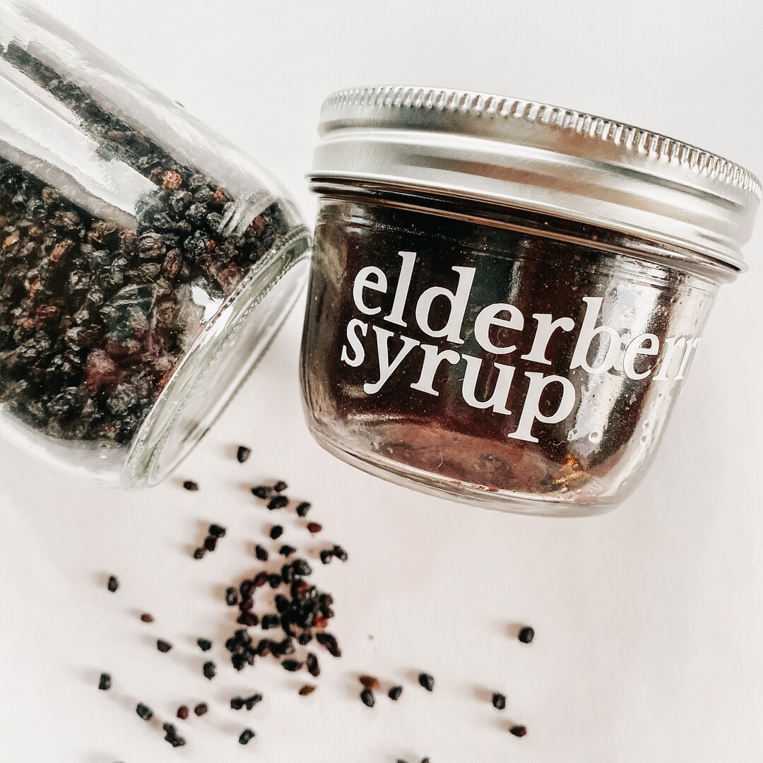 Labels Only Elderberry Syrup - Etsy