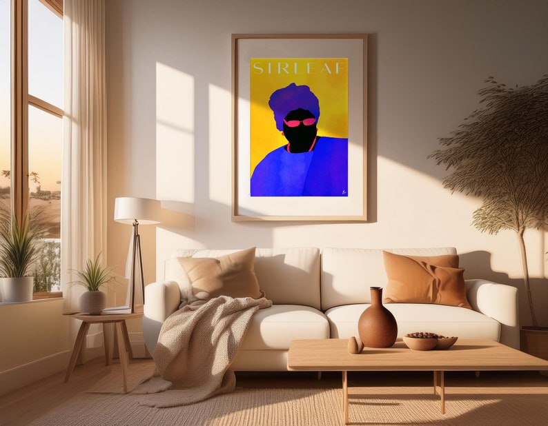 Colorful Poster Ellen Johnson Sirleaf Art Instant Download Printable ...