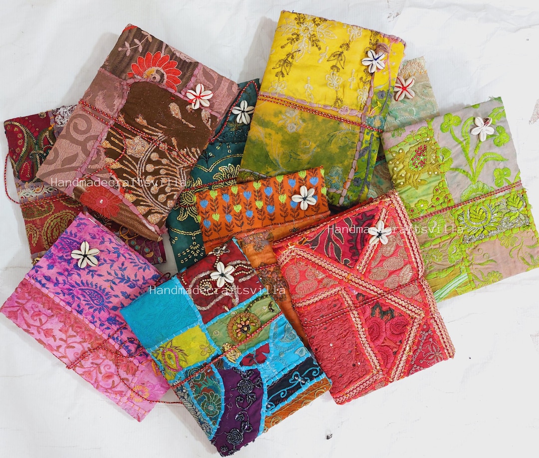 Vintage Kantha Handmade Paper Journal, Indian Traditional Diary Antique ...