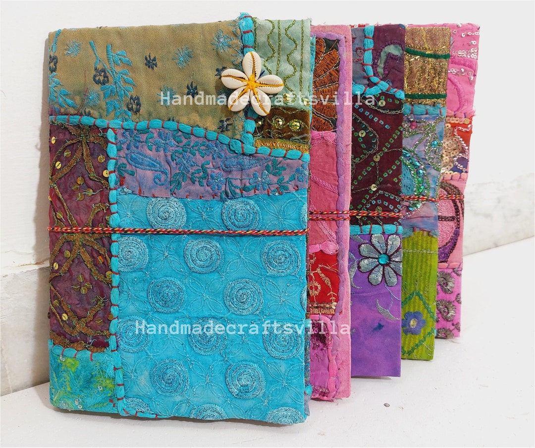 Mixed Assorted Handmade Paper Journal, Indian Traditional Diary Antique Diary Vintage Diary ...