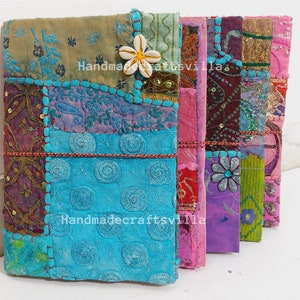 Handmade Sari Fabric Journal : Indian Traditional Diary - Etsy