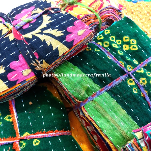 Kantha Fabric - Etsy