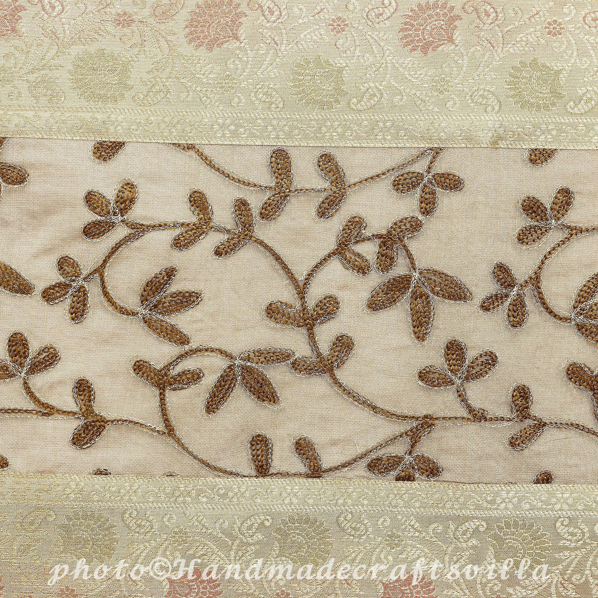 Kantha Quilt Silk Table Runner Table Decor Cover Wedding Zari - Etsy