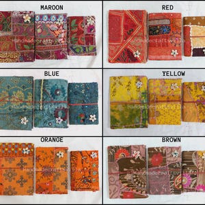 Handmade Sari Fabric Journal : Indian Traditional Diary - Etsy