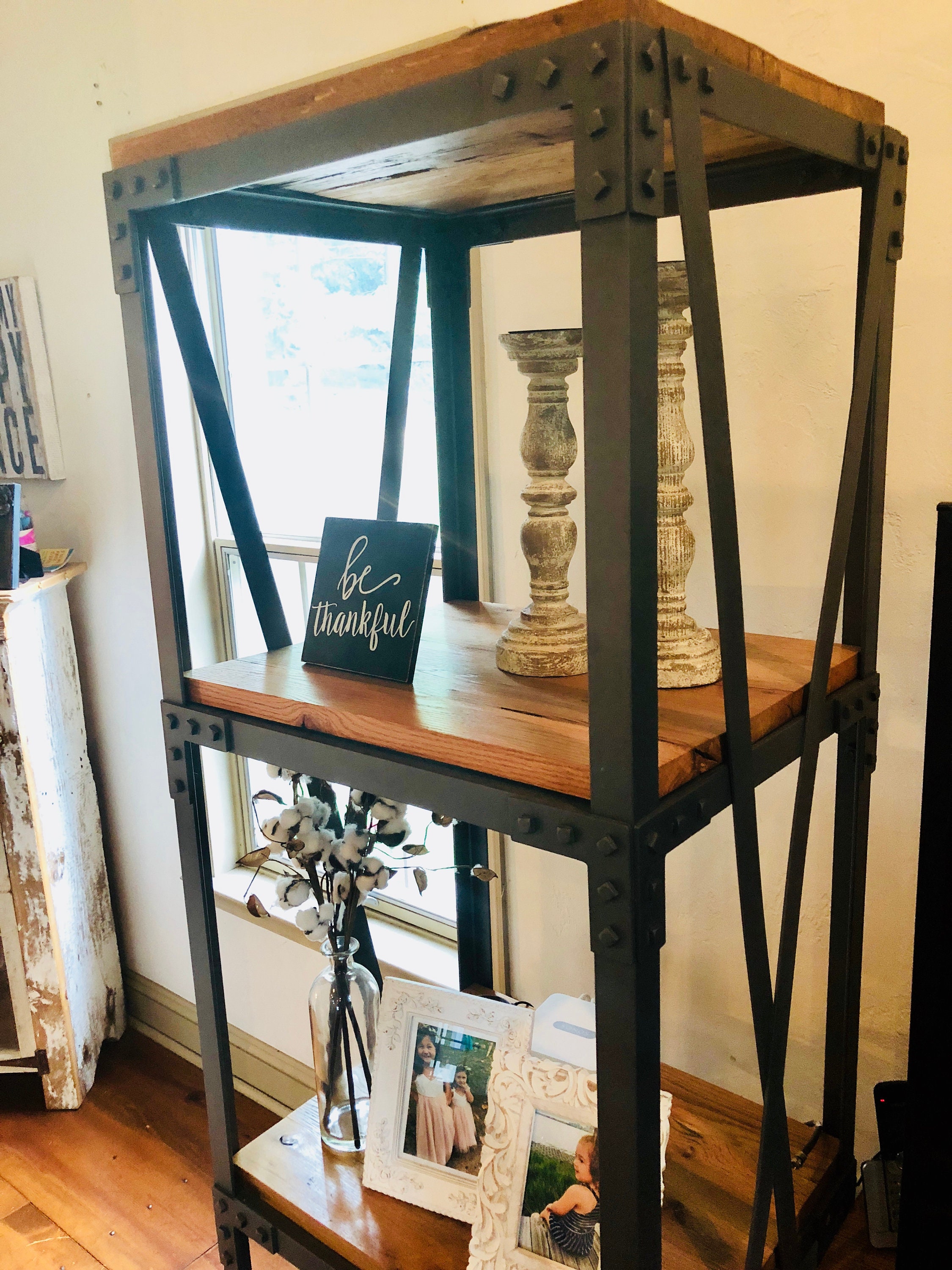 Modern Rustic One of a Kind Entertainment Center! - Etsy