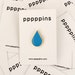 Water Drop Enamel Pin - Etsy