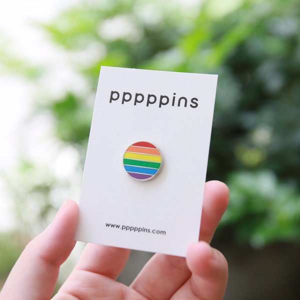 Gay Pride Pin - Etsy