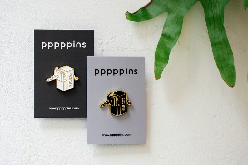 Good Idea white Enamel Pin - Etsy