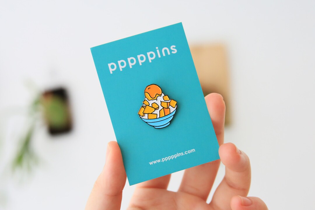 Mango Ice Enamel Pin - Etsy