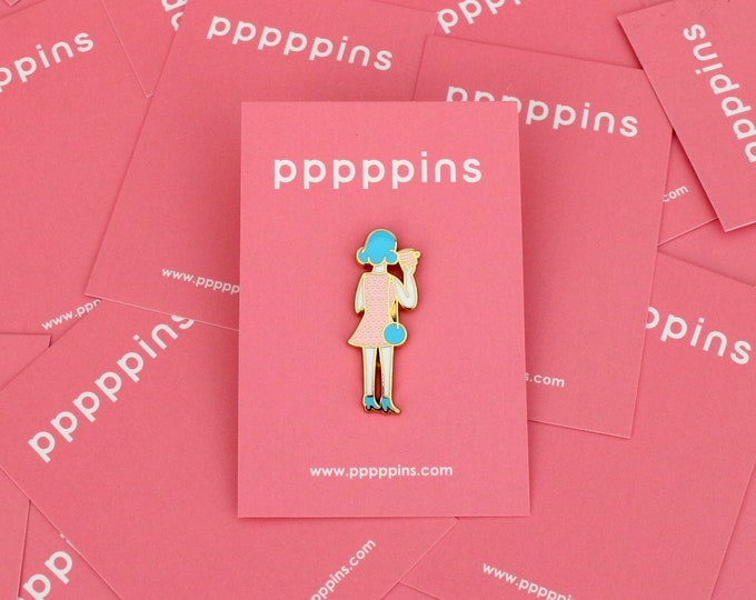 Water Drop Enamel Pin | Etsy