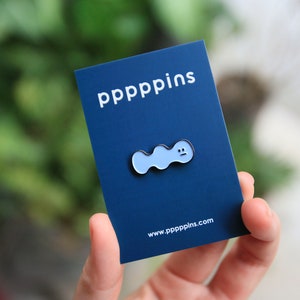 Wormy Enamel Pin - Etsy