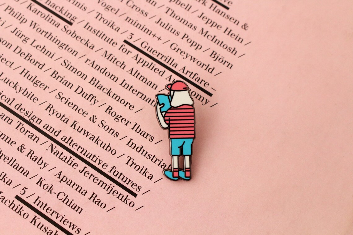 Colin Boy Enamel Pin - Etsy