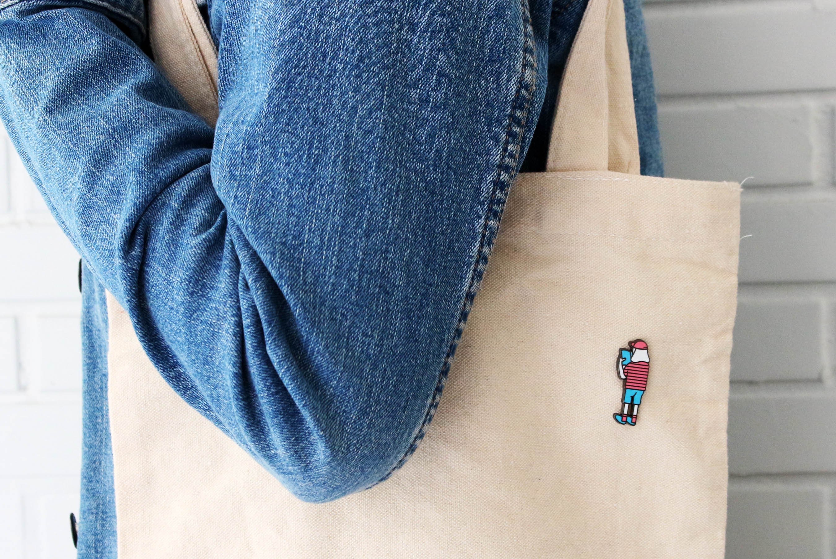 Colin Boy Enamel Pin - Etsy