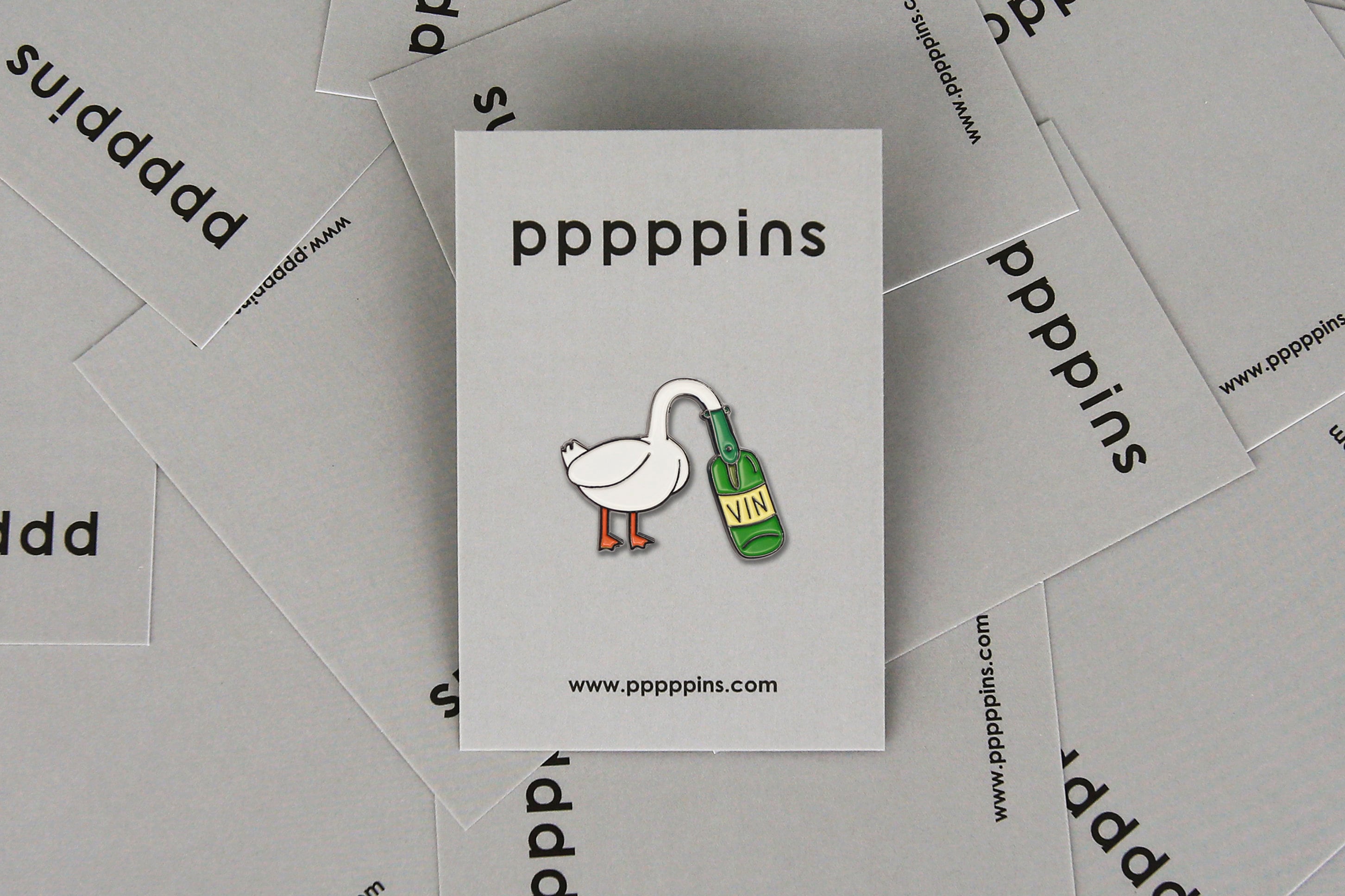 Drunk Goose Enamel Pin - Etsy