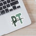 Personalized PT Sticker, DPT Sticker, Custom Physical Therapist Laptop ...