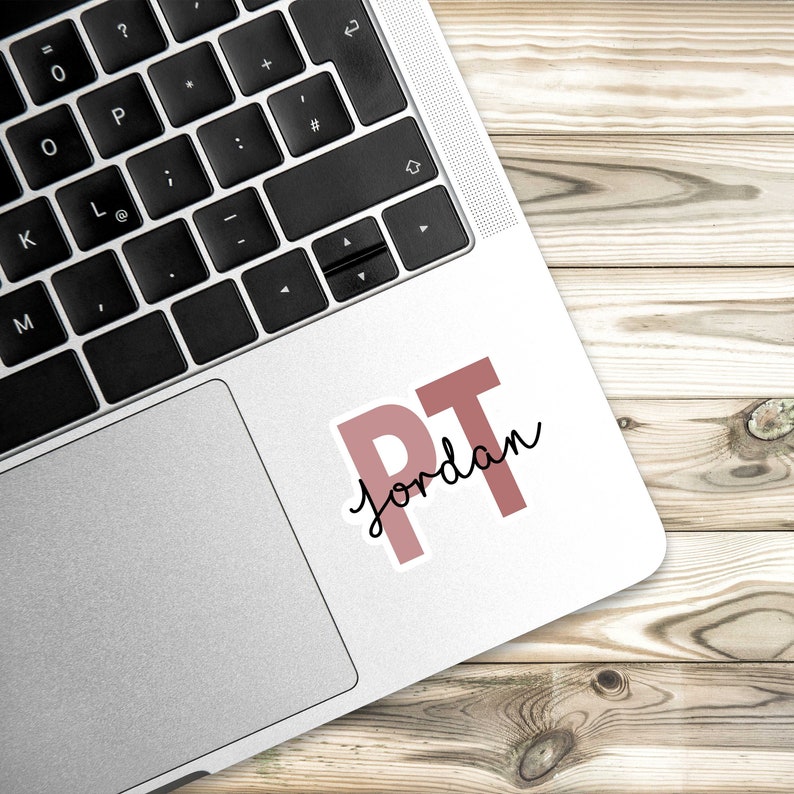 Personalized PT Sticker for Physical Therapist Gift - Etsy