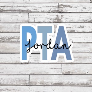Personalized Physical Therapy Assistant Sticker, PTA Sticker, Custom ...