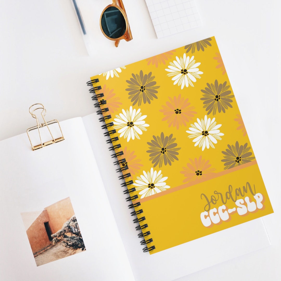 CCC-SLP Notebook | Speech Therapy Journal | 6 X8” Spiral Notebook for ...
